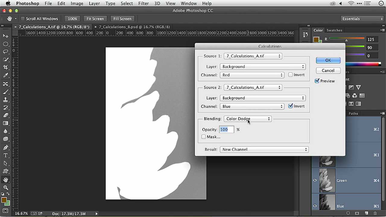 Photoshop Layer Masks: Using Calculations - Photofocus