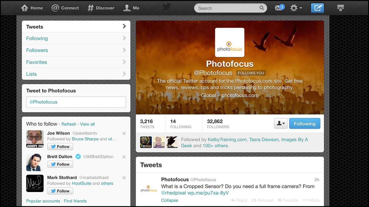 Our Evolving Twitter Stream - Photofocus