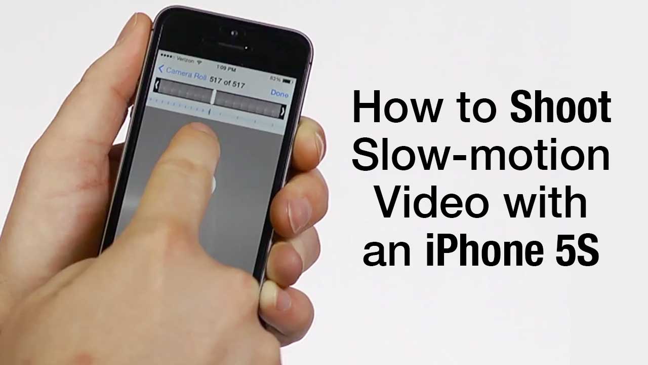 How to Shoot Slow-motion Video with an iPhone 5s - Photofocus
