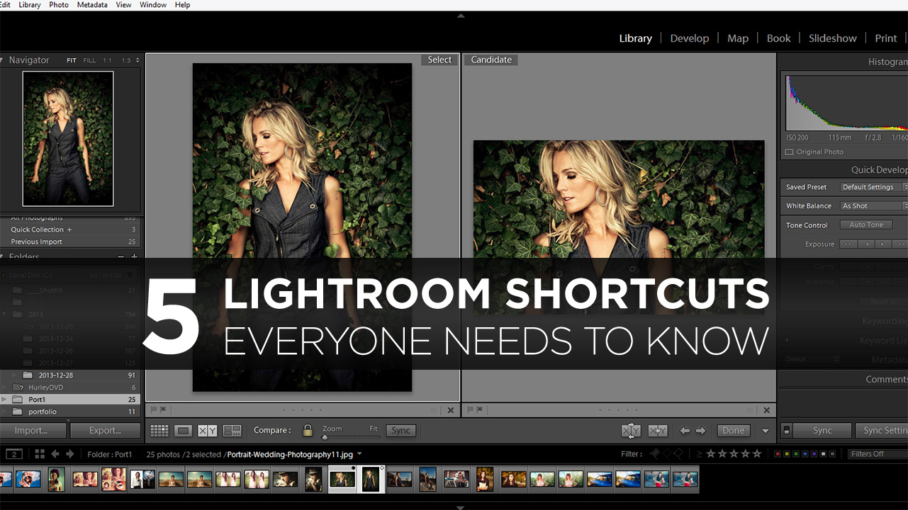 The 5 Lightroom Shortcuts Everyone Needs To Know - Photofocus