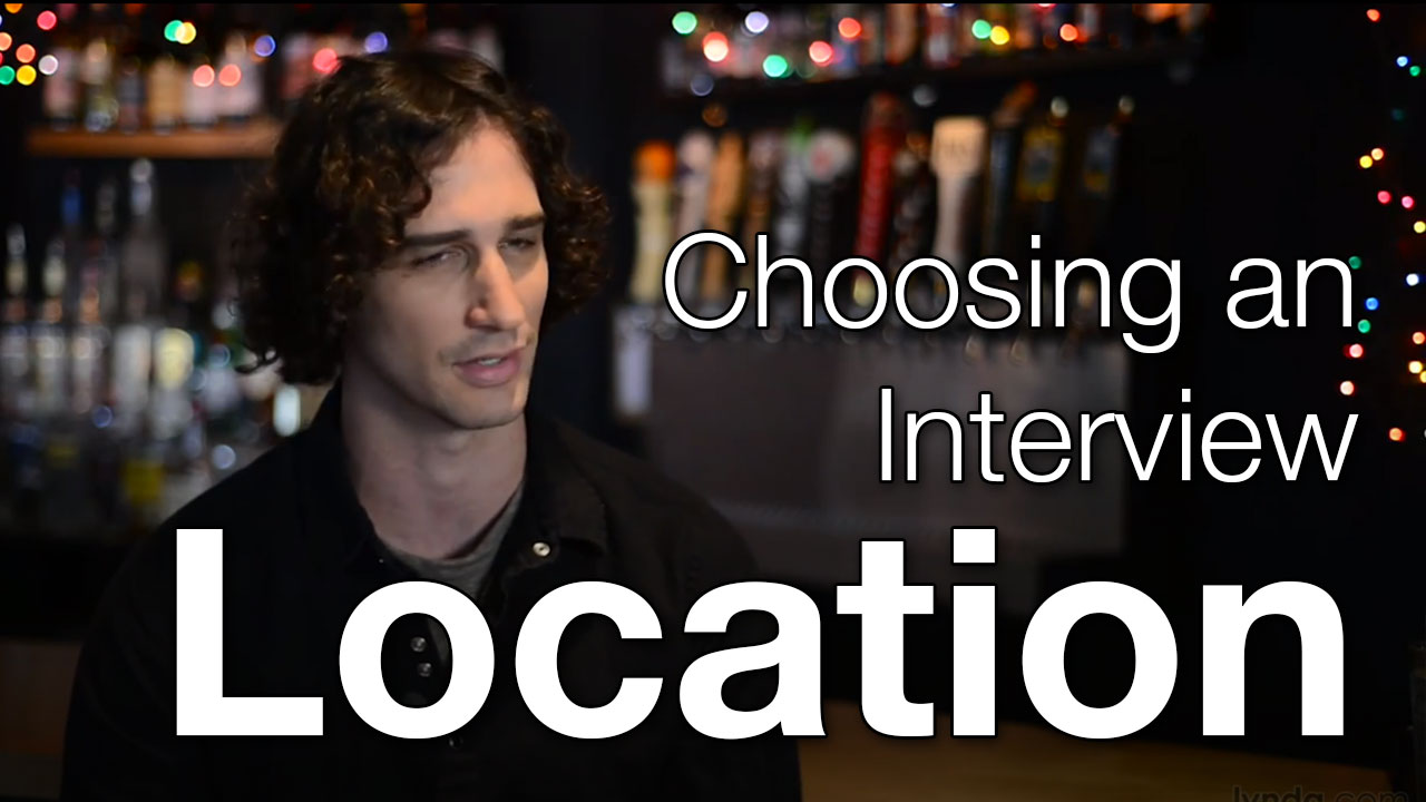 How to Choose the Right Location for a Video Interview - Photofocus