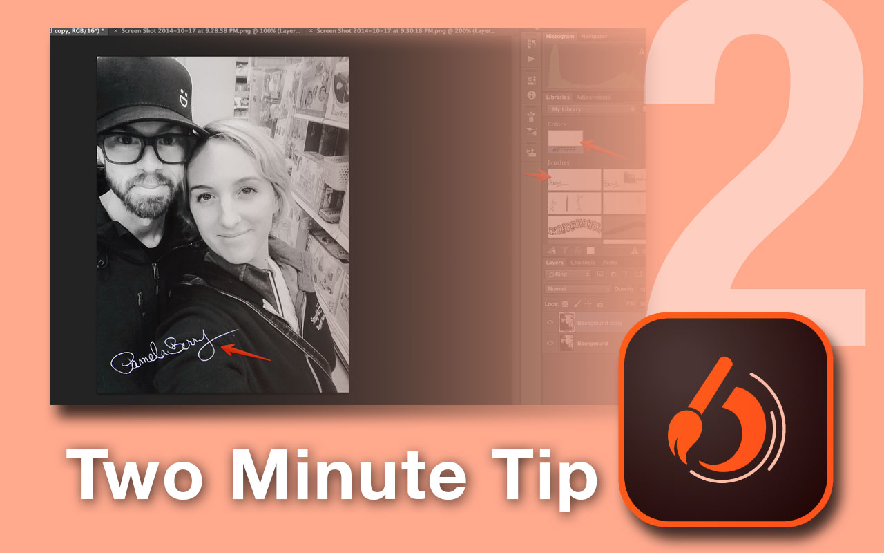 Create a Signature Watermark in Under 2 Minutes with Adobe Brush ...