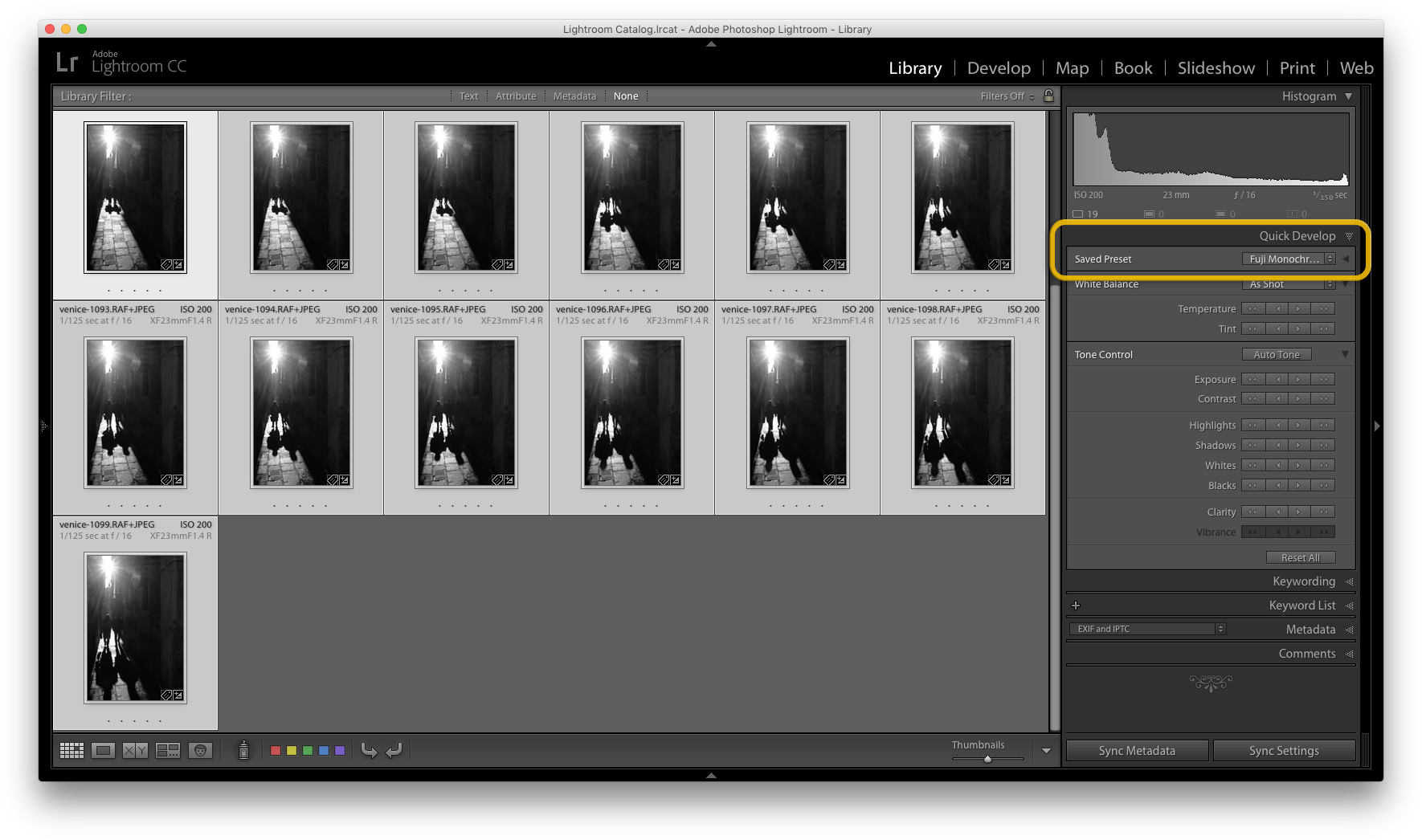 Batch-Applying Presets in Lightroom - Photofocus