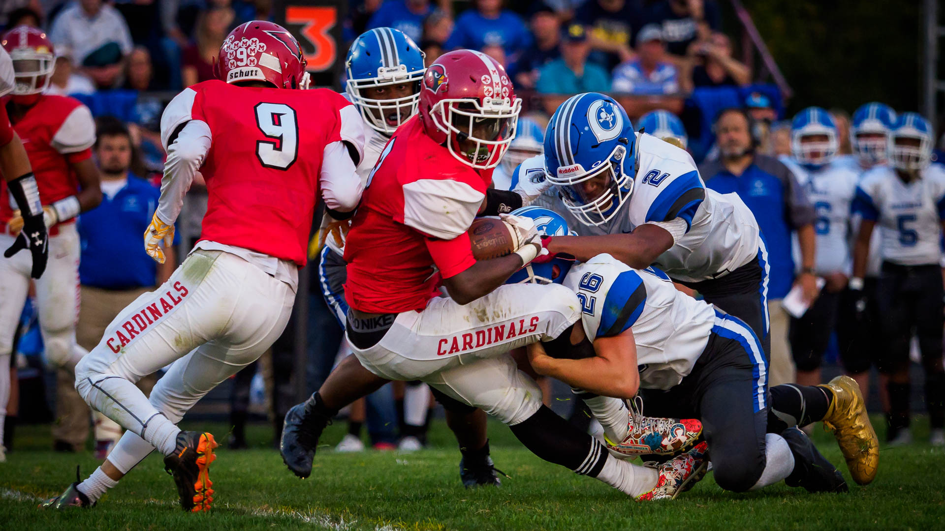 Photographing high school football with the Olympus OM-D E-M1 Mark II ...