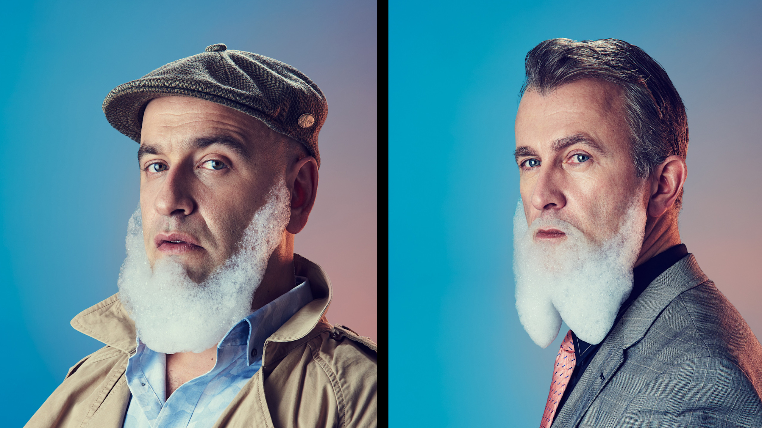 Witty conceptual portraits depict masculinity in modern men - Photofocus