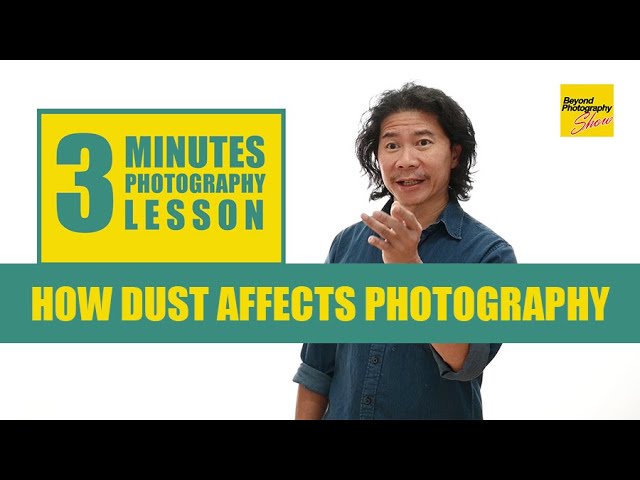 Four ways dust can end up in your photos - Photofocus
