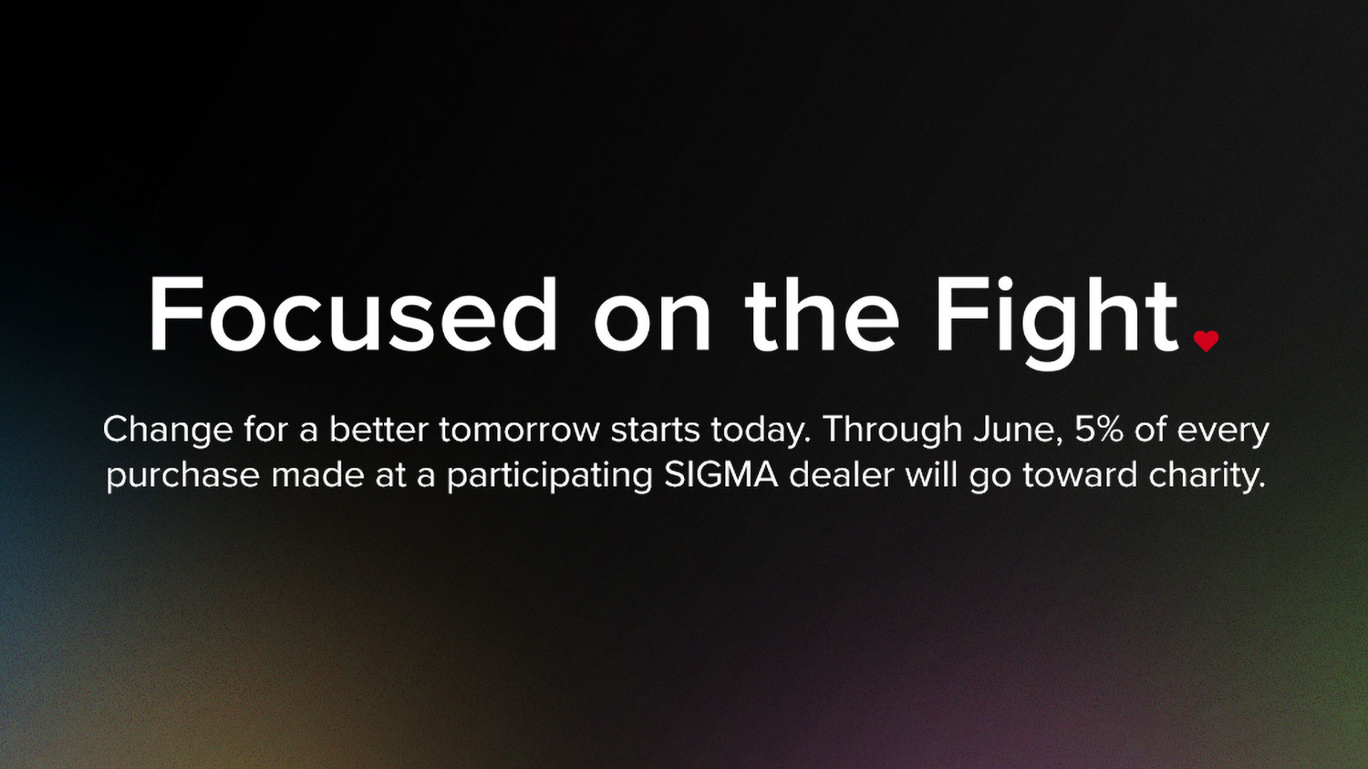 Sigma announces charitable giving campaign Focused on the Flight 2021 ...