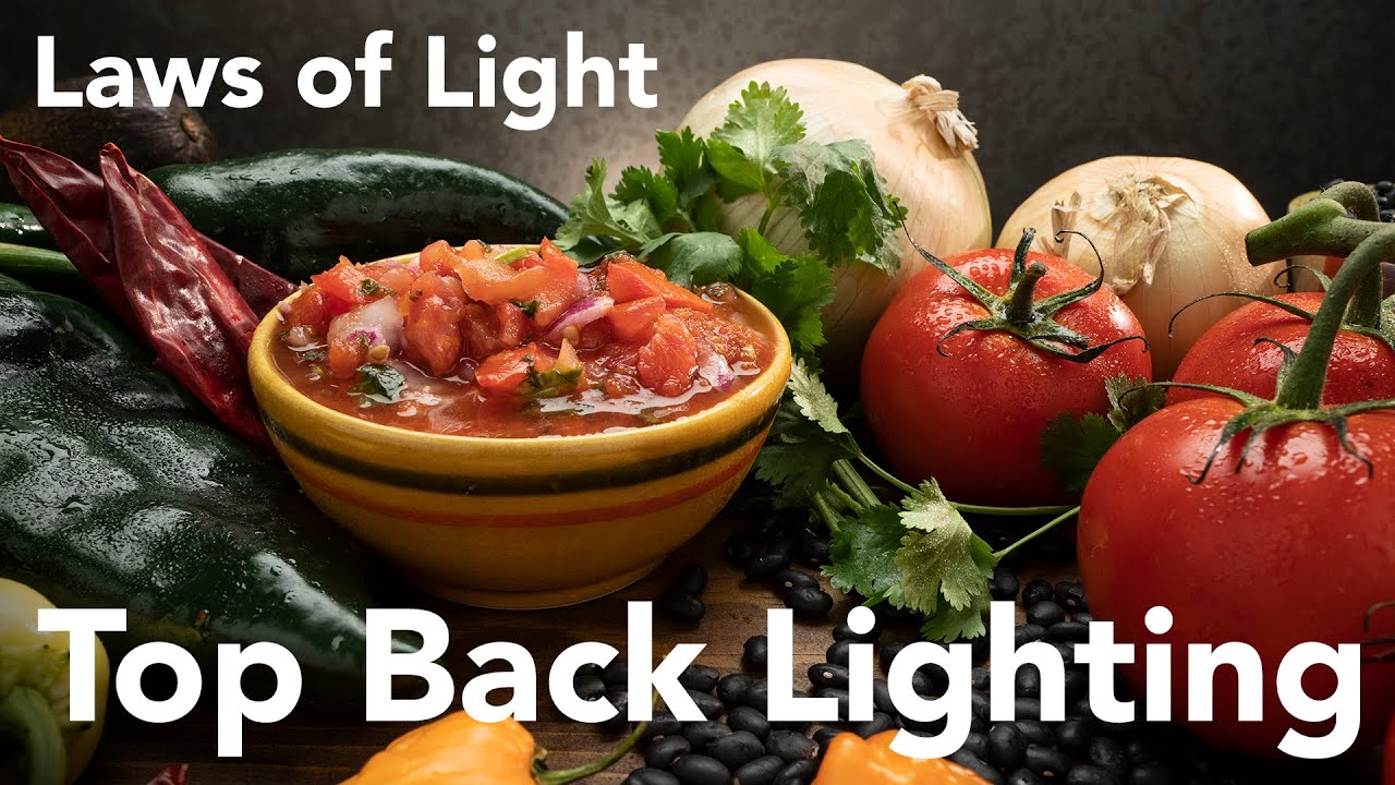 How to use top back lighting for product photography - Photofocus
