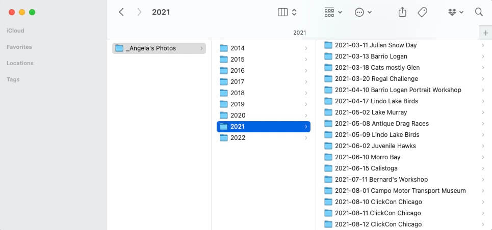 Folders vs. albums: When to use each to organize your photos - Photofocus