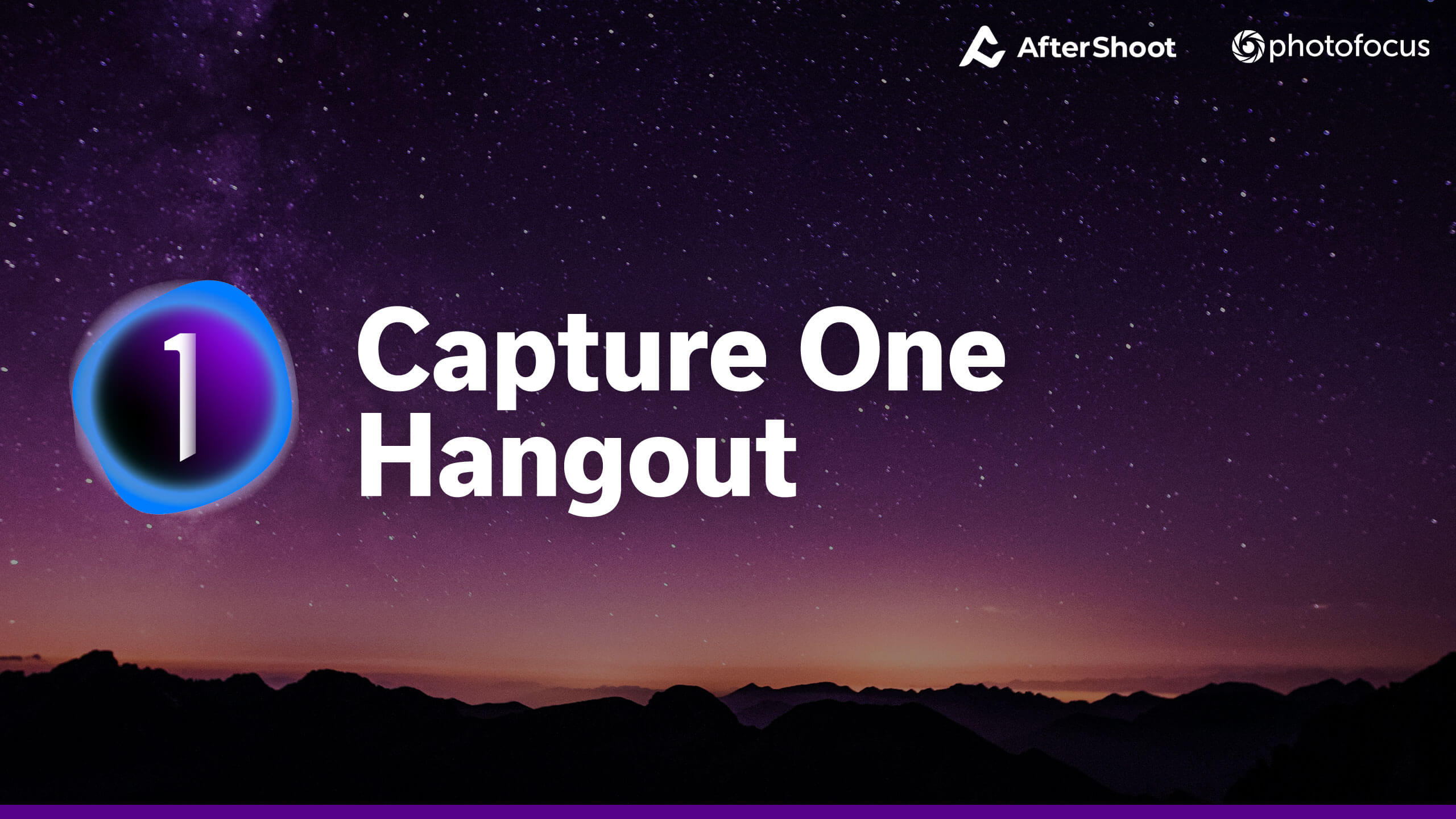 Learn how to optimize your Capture One workflow in our next webinar ...